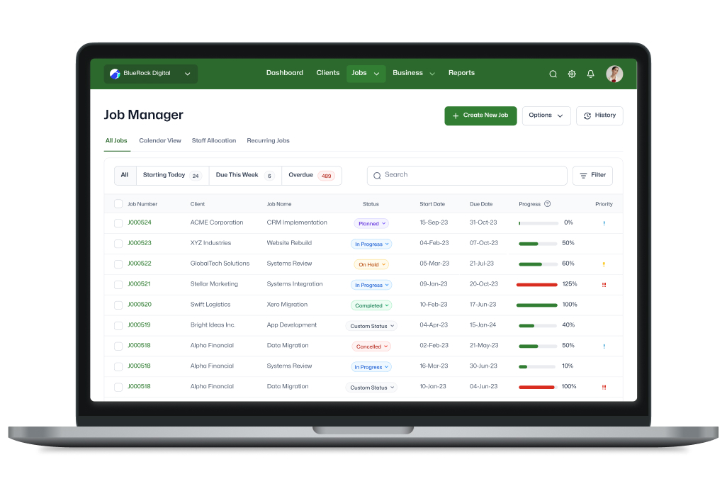 All in One Job Management Software Features